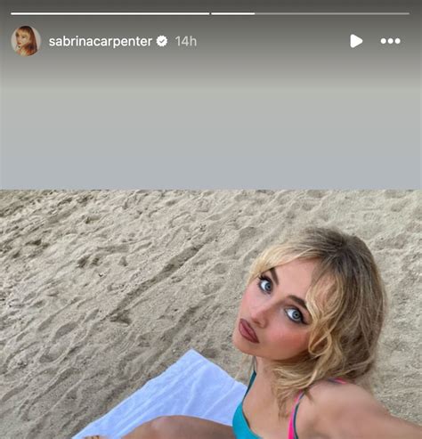 Sabrina Carpenter In Bikini Is Beautiful — Celebwell