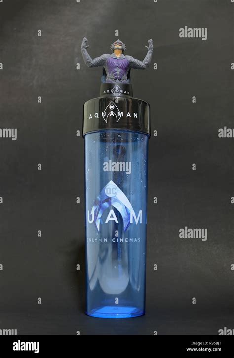 Bangkok Thailand December 18 A Dc Comic Superhero Movie Of Aquaman