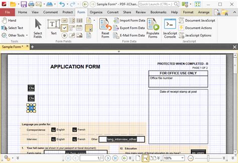 Tabs Guide Form Tab Add Check Boxes To Documents
