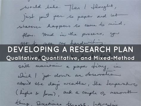 Developing A Research Plan By Kristin Diggs Developing A Research Plan By Kristin Diggs