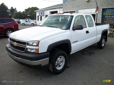 2006 Summit White Chevrolet Silverado 2500hd Work Truck Extended Cab