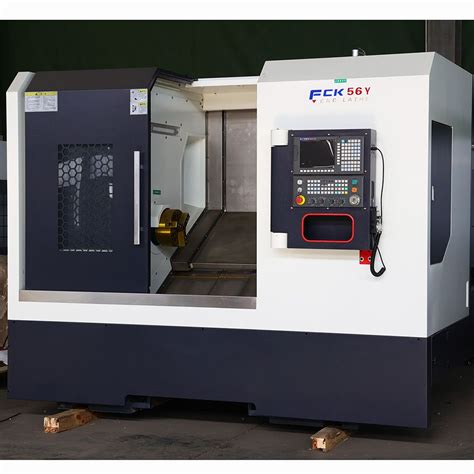 Horizontal Structure Cnc Lathe Milling Machine Slant Bed With Manufacture Lathe Bed And Cnc