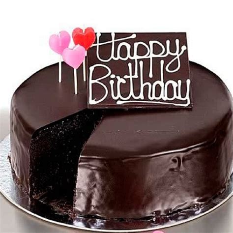 Half Kg Chocolate Birthday Cake Best Price Tacrossindia