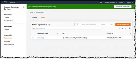 amazon elastic container registry public a new public container