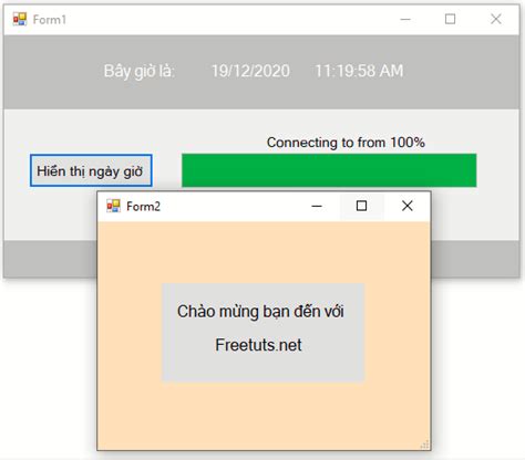 Windows Form ProgressBar Timer