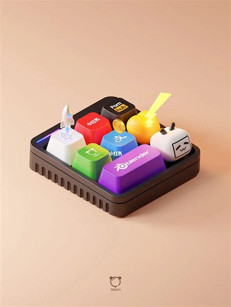 Blender机械小键盘系列