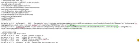 Curl Error 60 Peer Certificate Cannot Be Authenticated Gridlink