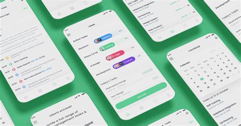 Project And Task Management And Calendar Work Plan App Ux And Ui Kits Websites Ft Project