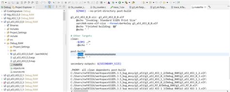 Post Build Action Not Invoked Nxp Community