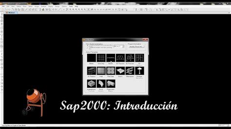 Sap2000 Curso Introducción Video 1 Youtube