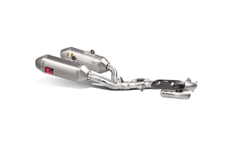 Crf 250r 16 17 Complete Exhaust System S H2mr9 Qta Akrapovic