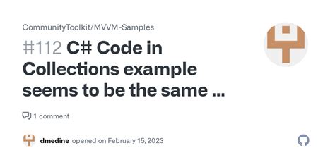 c code in collections example seems to be the same as that in