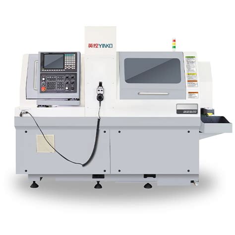 SLM M SYNTEC System Dual Spindle Swiss Type CNC Lathe Machine Torno