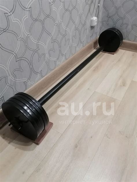Штанга 40кг — купить в Красноярске. Состояние: Б/у. Штанги, блины на ...