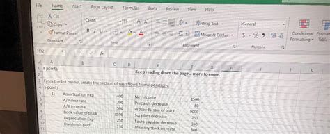 solved file home insert page layout formulas data review
