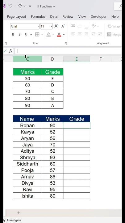 Grades Exceltips Youtube