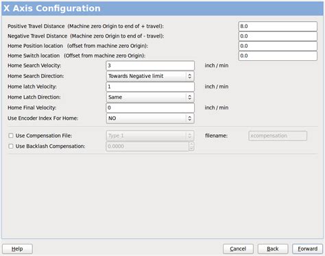 Mesa Configuration Wizard