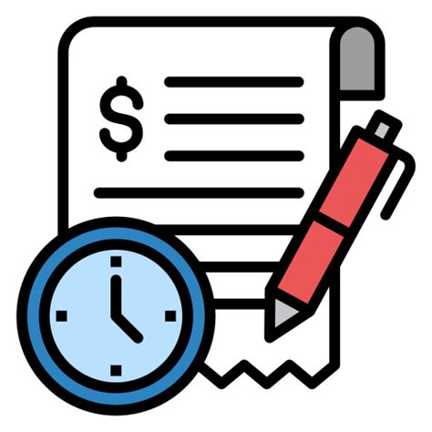 Transaction Record Generic Color Lineal Color Icon