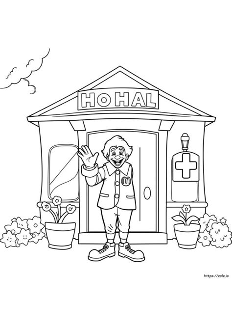 Ronald Mcdonald House Disegni Da Colorare