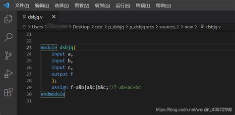 Vscode Verilog 生成例化 No Modules Foundmob6454cc7966b9的技术博客51cto博客