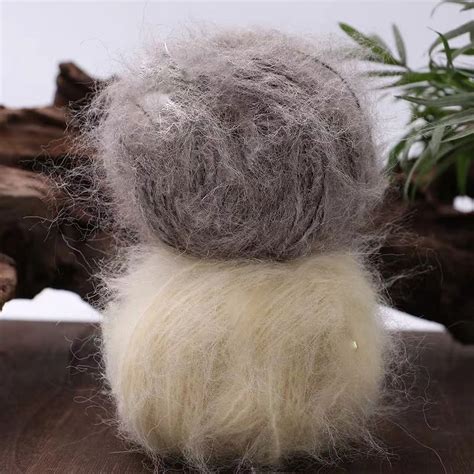Xmhytop Soft Plush Wool Acrylic Fancy Loop Yarn For Doll Hair Making