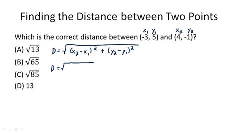Distance Formula Example Video Algebra CK Foundation Distance Formula Example Video Algebra CK Foundation