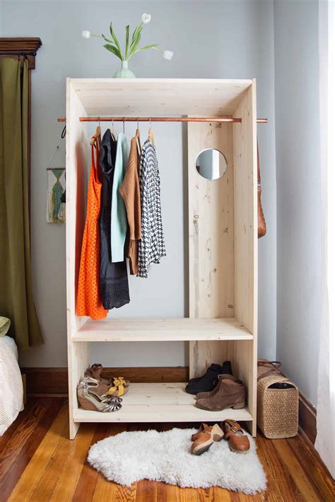 Modern Wooden Wardrobe Diy A Beautiful Mess