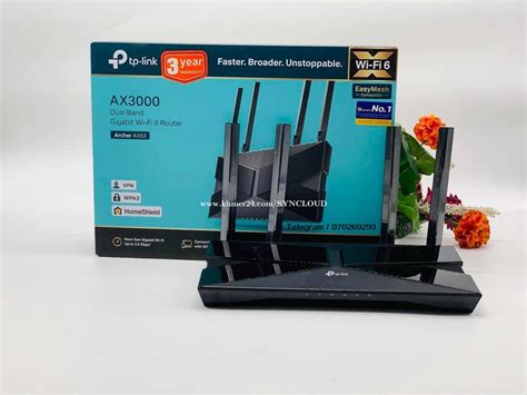 Tp Link Wifi Router Archer Ax Gigabit Price In Tuek L Ak Pir Tuol Kouk Phnom Penh