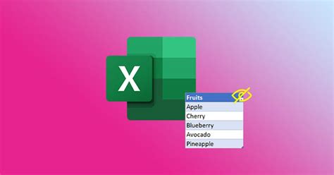 How To Hide Or Unhide A Column In Excel