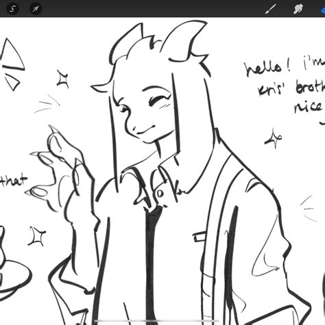 More College Asriel Rdeltarune