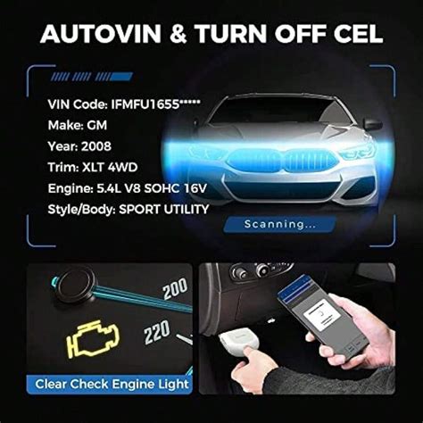 Autel Maxiap Ap200 Obd2 Scanner Bluetooth Adapter With All System Diagnoses 19 Special Functions