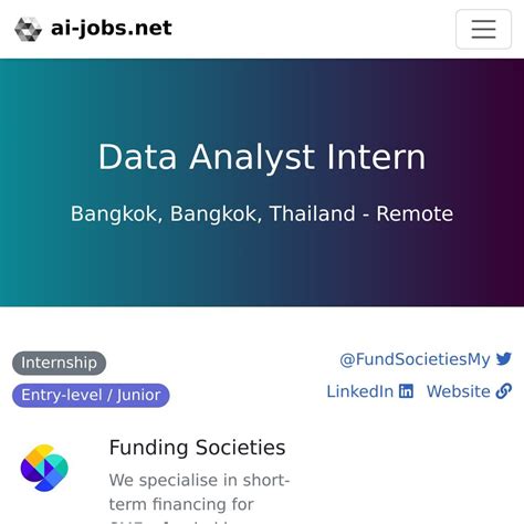 Hiring Internship Data Analyst Intern Remote Raimljobs