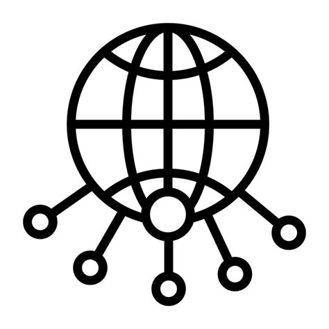 A Perfect Design Vector Of Global Network 40207497 Vector Art At Vecteezy