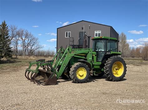1989 John Deere 4055 4wd Tractor Ritchie Bros Auctioneers