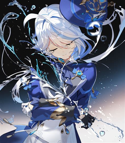 Furina Genshin Impact Drawn By Scottie Phantom2 Danbooru