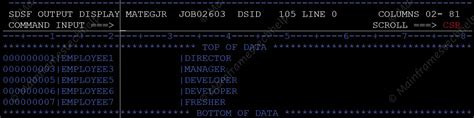 Db2 Open Cursor Example