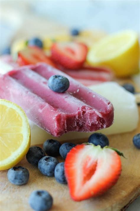Outshine Fruit Bars Popsicle Recipes Blueberry Popsicles Homemade