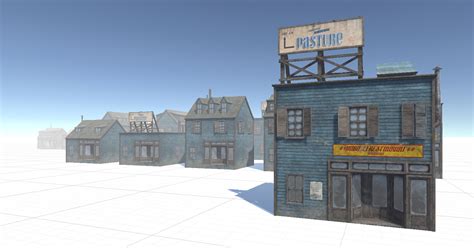 Building Kit 1 3d Industrial Unity Asset Store
