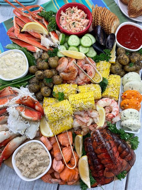 Seafood Charcuterie Board Rosemary And Maple
