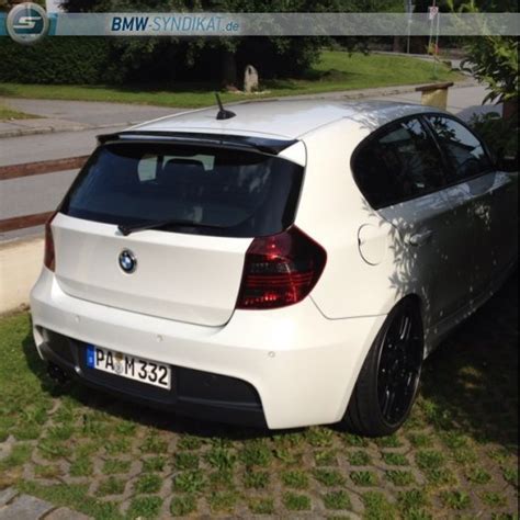 E87 White Hatchback [ 1er Bmw E81 E82 E87 E88 ] 5 Türer [tuning Fotos Bilder