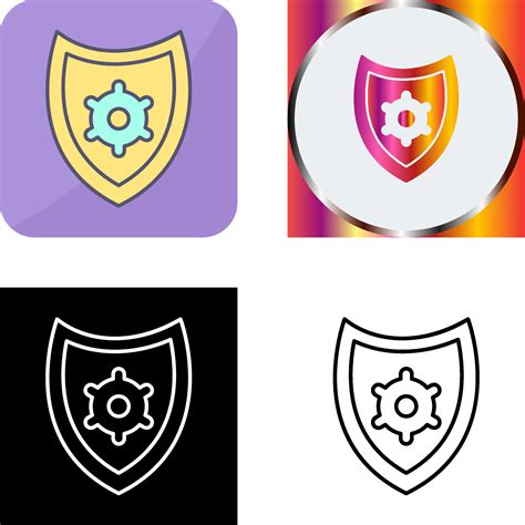 Security Settings Icon Design 45391327 Vector Art At Vecteezy