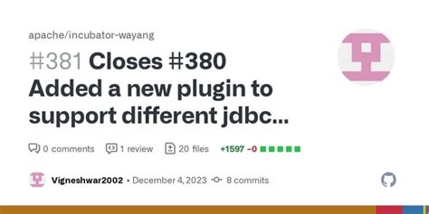 Support Different Jdbc Platforms And Multiple Instances Of Same Dbms