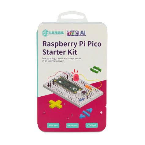 Elecfreaks Raspberry Pi Pico Starter Kit Get Hacking Stem Store