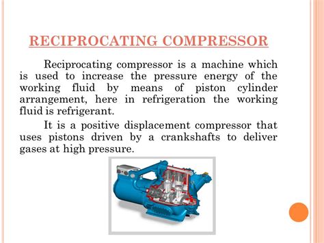 Reciprocating Compressor Ppt Powerpoint
