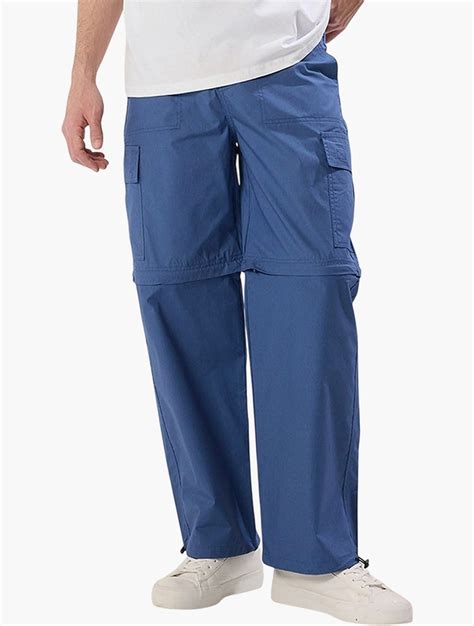 Myrunway Shop Trendyol Navy Blue Convertible Straight Leg Cargo