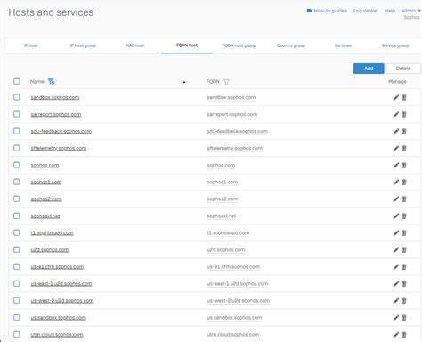Sophos Firewall Creating Xml Objects With Notepad For Mass Import