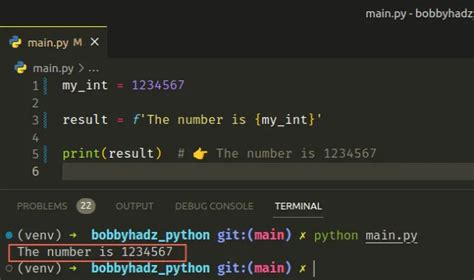 How To Print Integer Values In Python Bobbyhadz