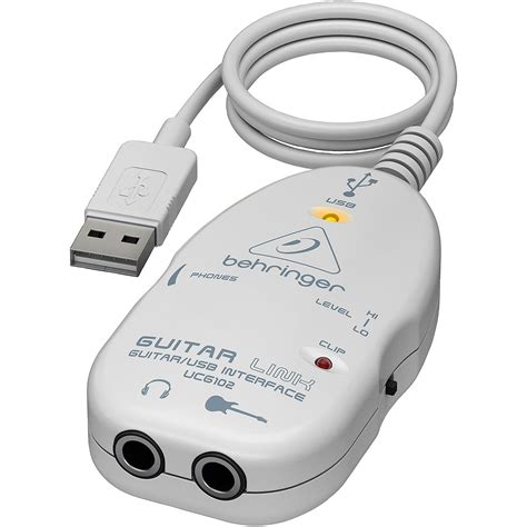 Behringer Guitar Link Ucg102 Usb Interface Musicians Friend