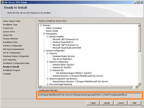 SQL Server Silent Unattended Installation Using Configuration File SQLServerCentral