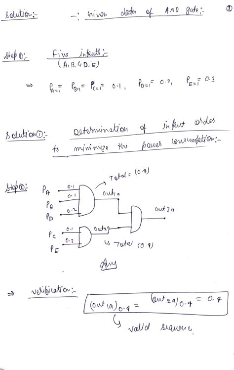 Solved Consider Three Different Realizations Of A 5 Input And Gate